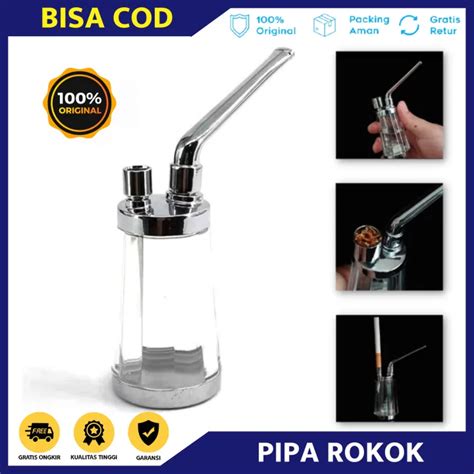Bisa Cod Yajue Pipa Rokok Portable Hookah Water Tobacco Smoking