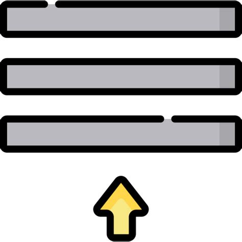 Line Spacing Free Interface Icons
