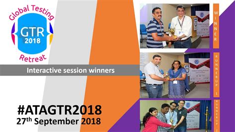 ATAGTR2018 Global Testing Conference Global Testing Retreat 2018