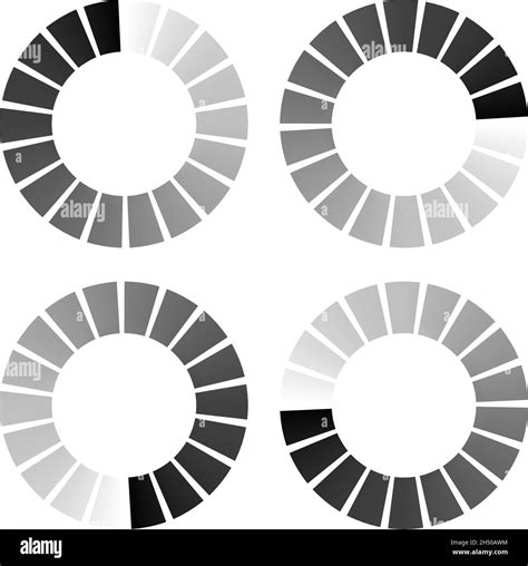Progress Steps Phases Indicator Preloader Buffer Shape Circle