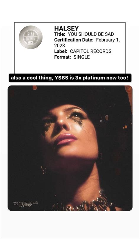 Halsey Updates On Twitter Iamhalsey Ig Story