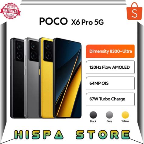 Jual Poco X Pro G Gb Garansi Resmi New Bnib Masih Segel Shopee Indonesia
