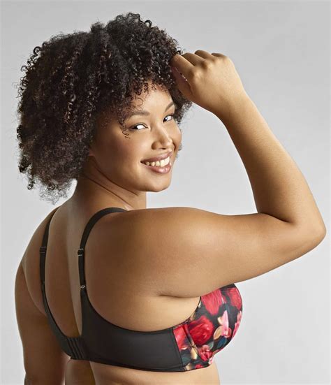 Sculptresse Bliss Full Cup Bra Rose Print Lisas Lacies