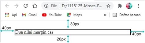 Belajar Css Margin Di Css