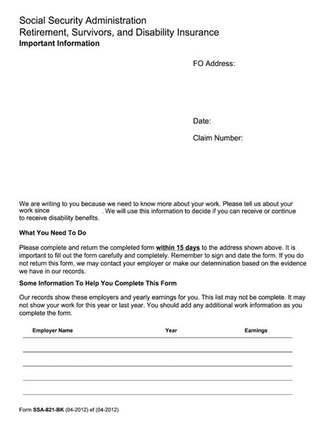 Ssa Printable Form Hot Sex Picture