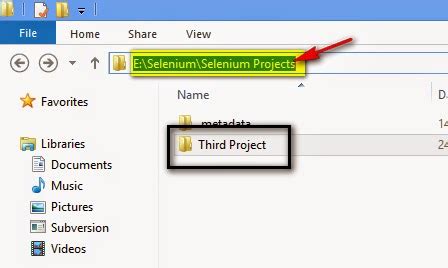 Selenium By Arun Importing A Java Project Into Eclipse IDE