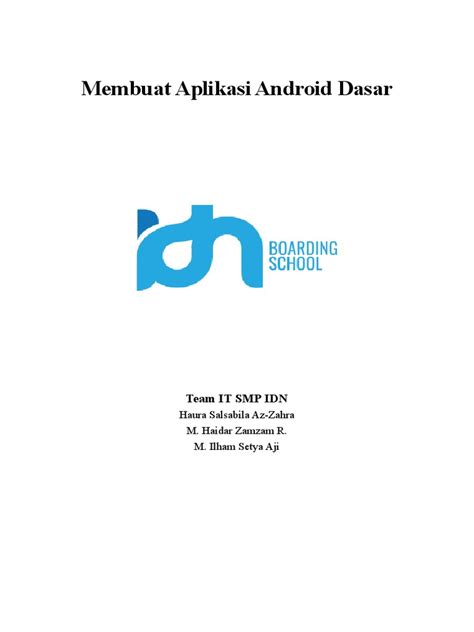 9 Modul Android Pdf