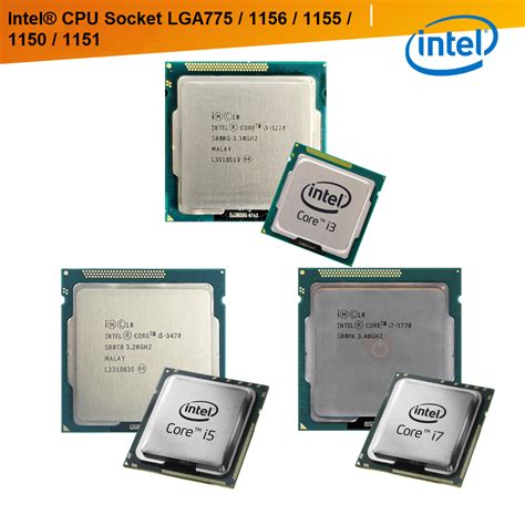 Intel Cpu Socket Lga Processor Tray No Fan Used Shopee Malaysia