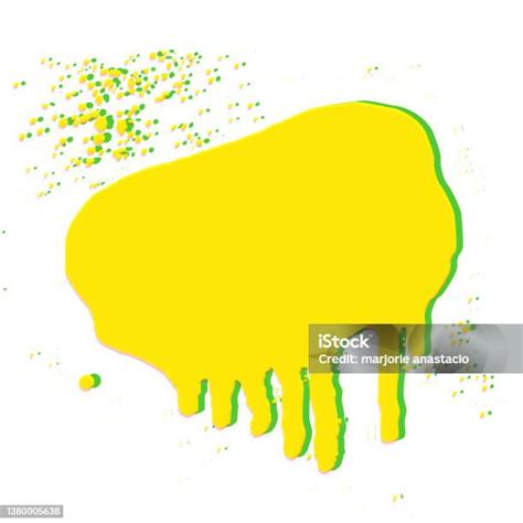 페인트 스프레이 옐로우 컬러 스프레이 그라프 어반 스타일 브러쉬 러니 라벨에 대한 스톡 벡터 아트 및 기타 이미지 라벨