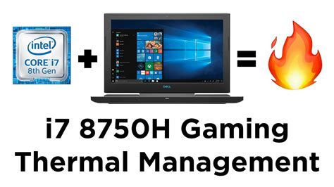 Managing That HOT I7 8750H While Gaming YouTube