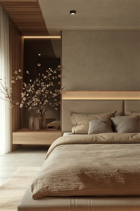 Organic Modern Bedroom Design