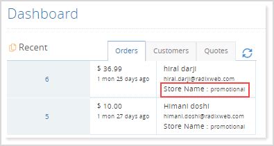 Dashboard Add On Modules