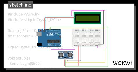 Jarak Wokwi Esp32 Stm32 Arduino Simulator