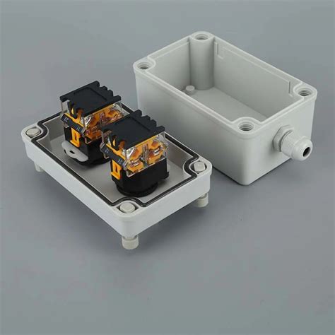 push button switch box ip65 plastic push button control box enclosure
