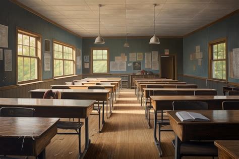 Premium Photo Classroom Canvas Learning Elegance Classroom