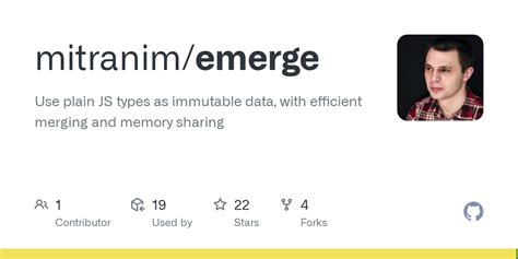 Github Mitranimemerge Use Plain Js Types As Immutable Data With