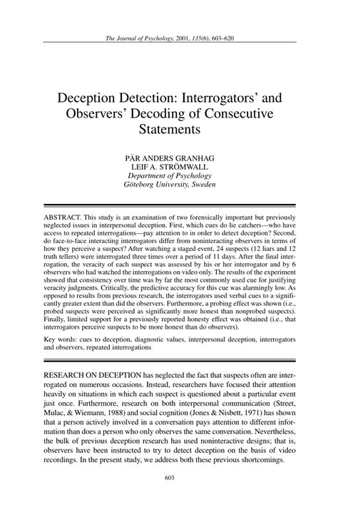 pdf deception detection interrogators and observers decoding of