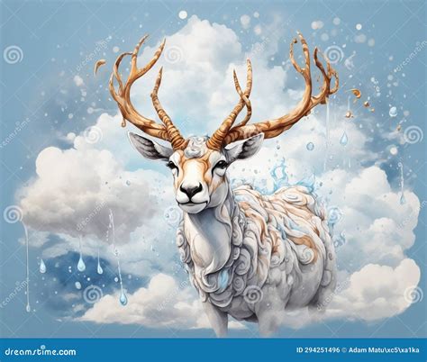 Addax Head Logo Design Vector 255100361