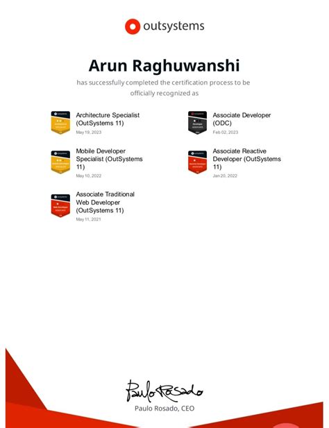 arun raghuwanshi on linkedin doitlean outsystems developers lowcode 16 comments