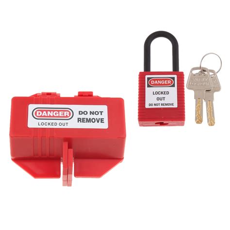Safety Electrical Plug Lockout Box Plastic Tagout Grandado