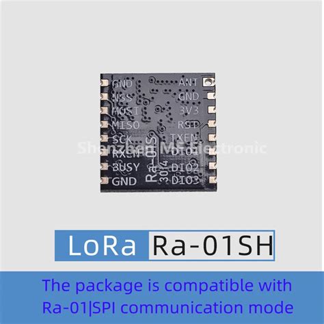 New Sx1262 Lora Module Ra 01sh Rf Wifi Wireless Radio Frequency 803 930mhz Ipex Antenna 3 3v Spi