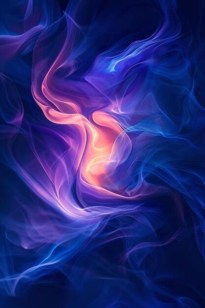 Premium Photo Abstract Artwork Featuring Swirling
