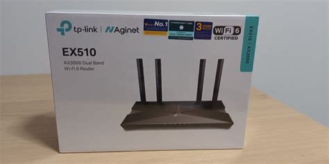 Tp Link Ex510 Ax3000 Dual Band Wi Fi 6 Router Computers And Tech Parts And Accessories Networking
