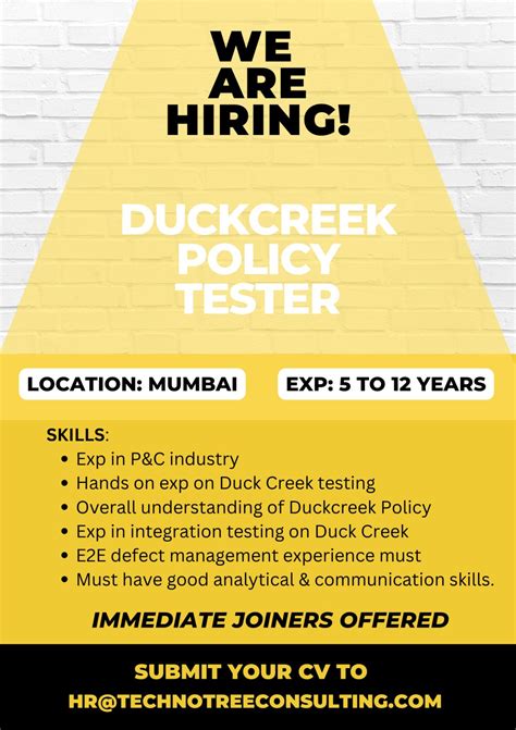 We Are Hiring Technotree Consulting Llp