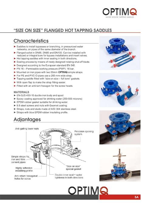 PDF Page A Size On Size Flaged Hot Tapping Saddles Hot Tapping Saddles With Inner Sealing