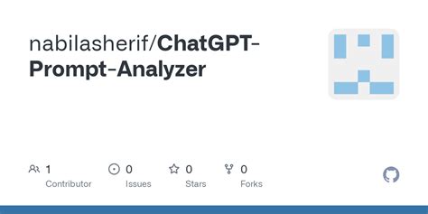 Github Nabilasherifchatgpt Prompt Analyzer