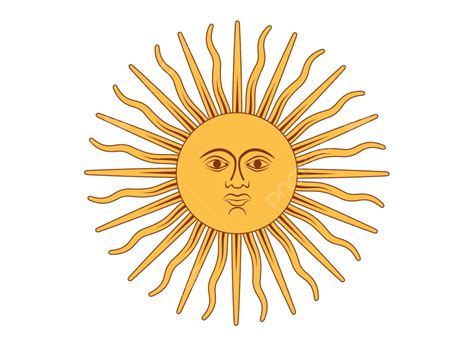 Sun Of May Isolated Sign Flag Vector Isolated Sign Flag Png And