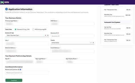 Customer Token Vault Nmi