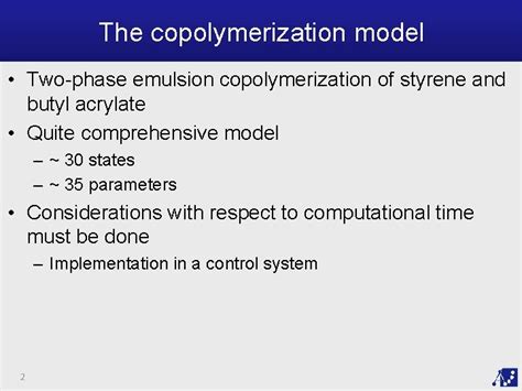 Models For Online Control Of Batch Polymerization Processes