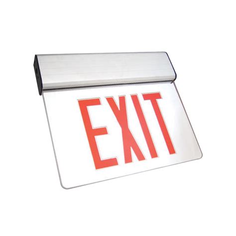 Edge Lit Exit Signs EMX Slim Profile LEDs