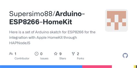 Github Supersimo88arduino Esp8266 Homekit Here Is A Set Of Arduino