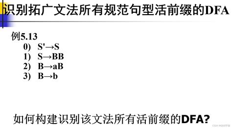 第五章自底向上的语法分析活前缀识别器dfa的构造，lr0分析表的构造，slr1分析表的构造。lr0 Dfa Csdn博客