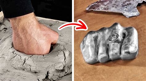 오래된 금속 물건을 녹여서 새 물건으로 만들기 Youtube