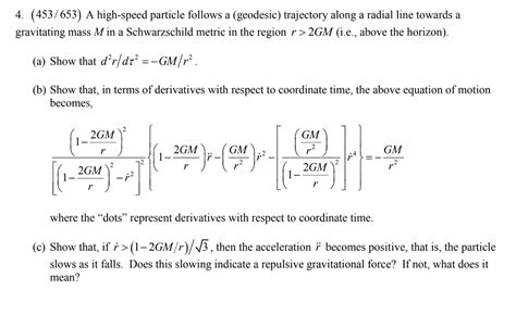 4 453653 A High Speed Particle Follows A