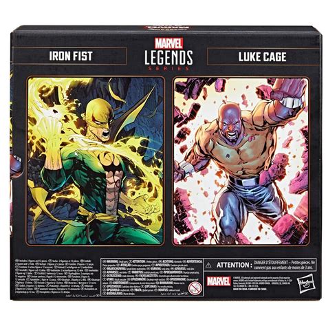 Marvel Legends Series Iron Fist And Luke Cage 85th Anniversary Comics Action Figures Jays Cd