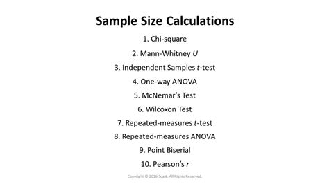 Calculate The Sample Size Needed For A Research Study Accredited Professional Statistician For