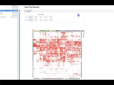 Github Ismms Himc Clustergrammer Dimensionality Increasing Data Visualization Tool And