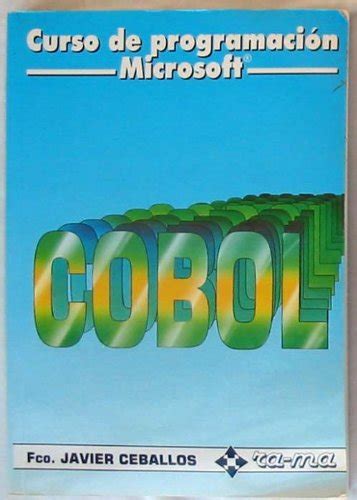 Amazon Curso de Programación Microsoft Cobol Spanish Edition Ceballos