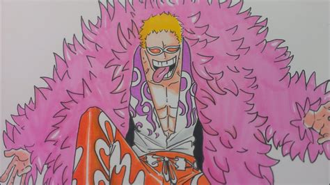 Drawing Donquixote Doflamingo One Piece Youtube