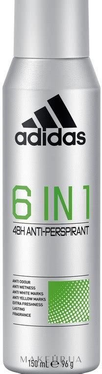 Adidas 6 In 1 48H Anti-Perspirant For Men - Дезодорант-антиперспирант ...