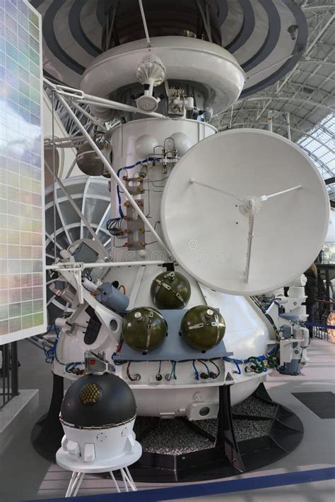 Life Size Model Of Automatic Interplanetary Station Mars 3 Landed On The Surface Of The Mars In