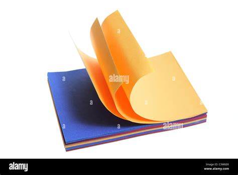 Color Note Pad Stock Photo Alamy
