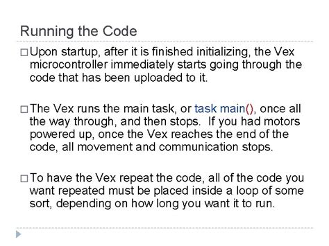 An Introduction To Vex Coding By Joseph Newman