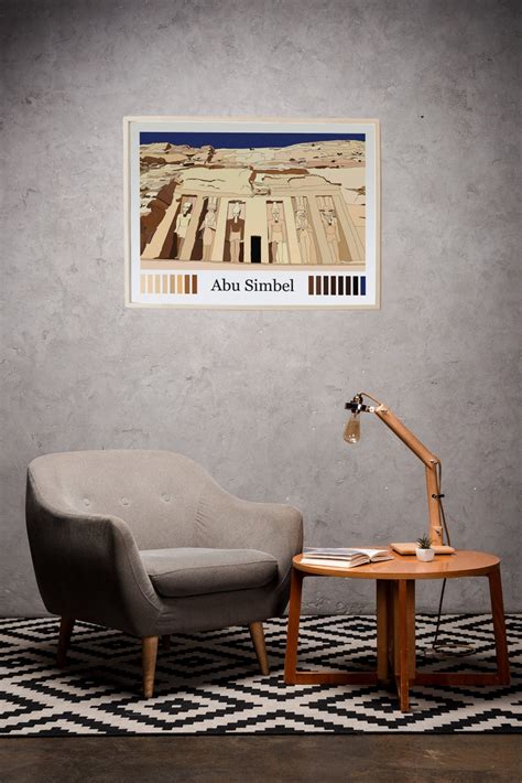 Abu Simbel Digital Print Etsy