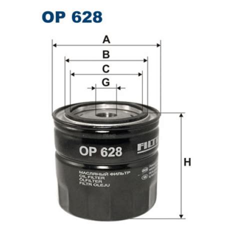 Oil Filter FILTRON OP 628- Trodo.com