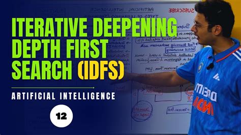 iterative deepening depth first search algorithm idfs in hindi